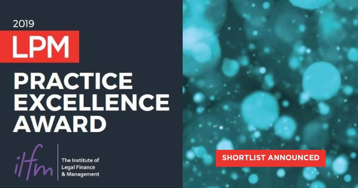 LPM's Practice Excellence Awards 2019 - LPM
